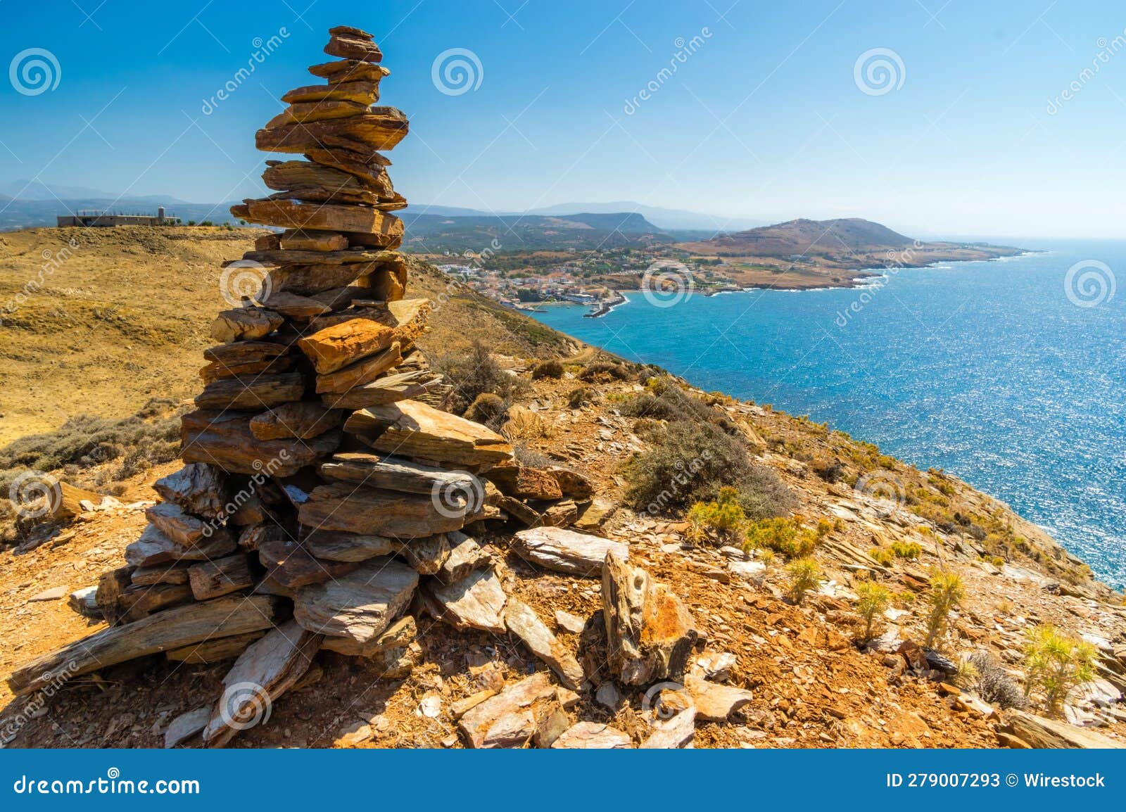Stones Stacked on Top of Each Other Stock Image - Image of rocks ...