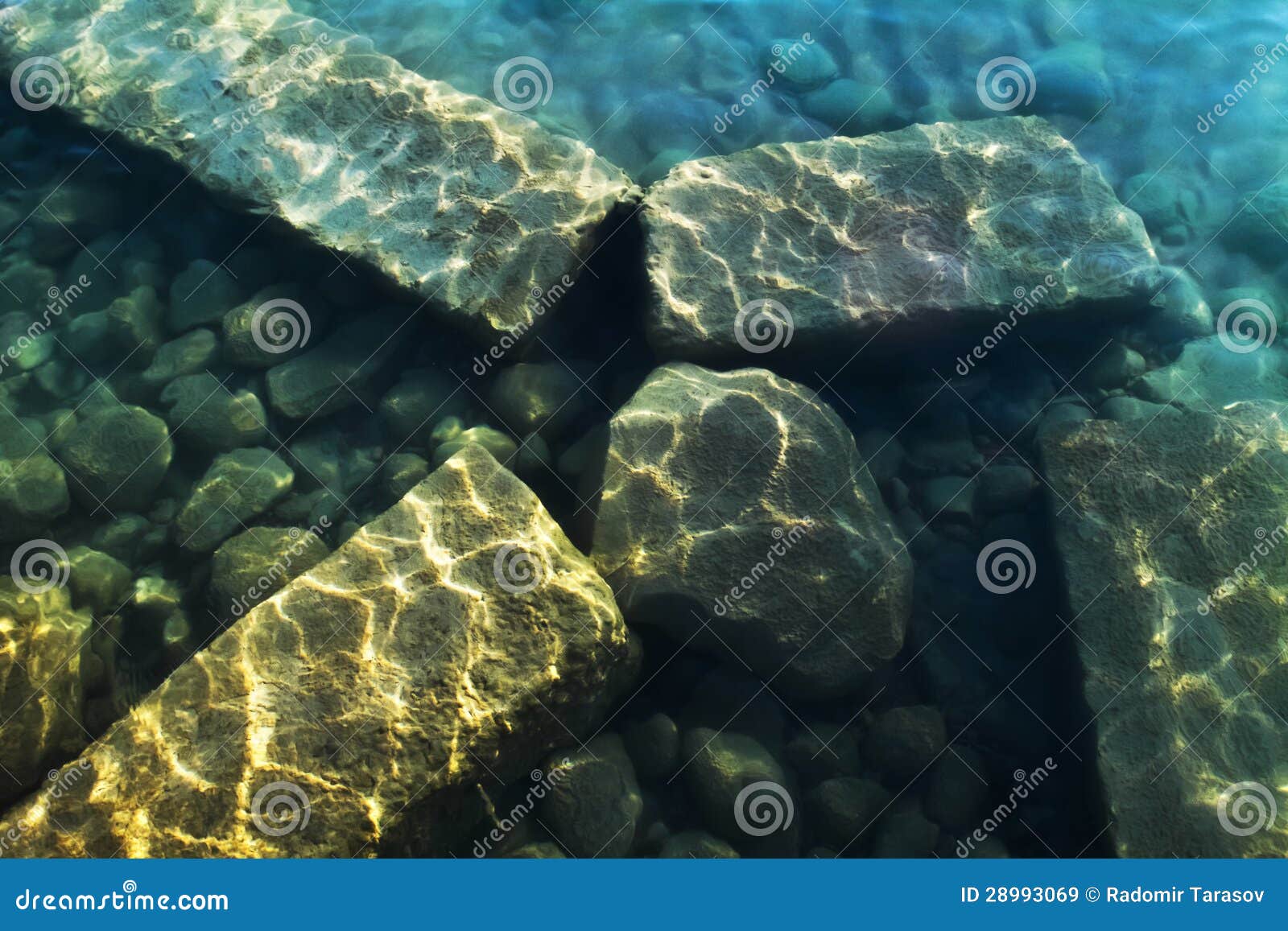 Stones under water stock image. Image of stone, rock - 28993069