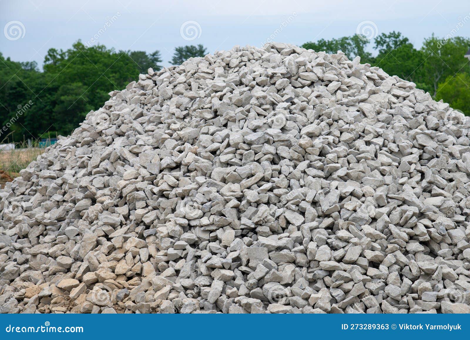 The Stones Used in the Construction Rock Rubble Stock Image - Image of ...