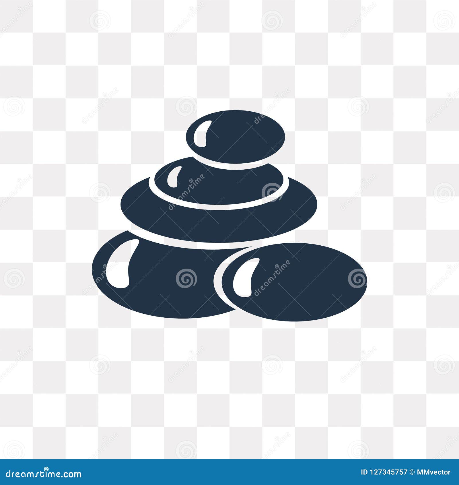 Stones Vector Icon Isolated on Transparent Background, Stones T Stock ...