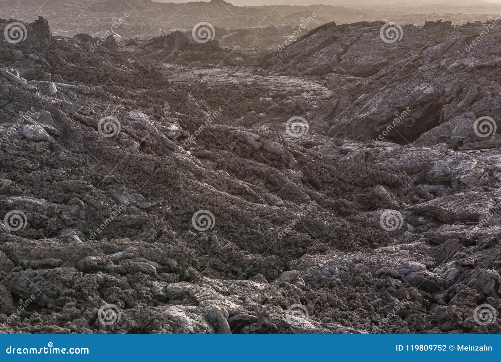 Stones of Volcanic Flow Give a Beautiful Structure Stock Photo - Image ...