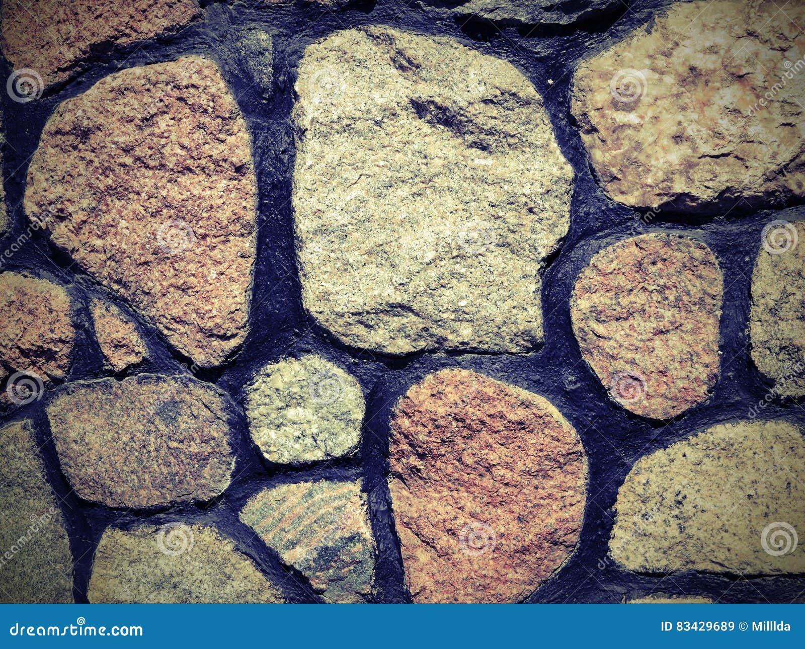 Stones wall abstract stock image. Image of oval, background - 83429689