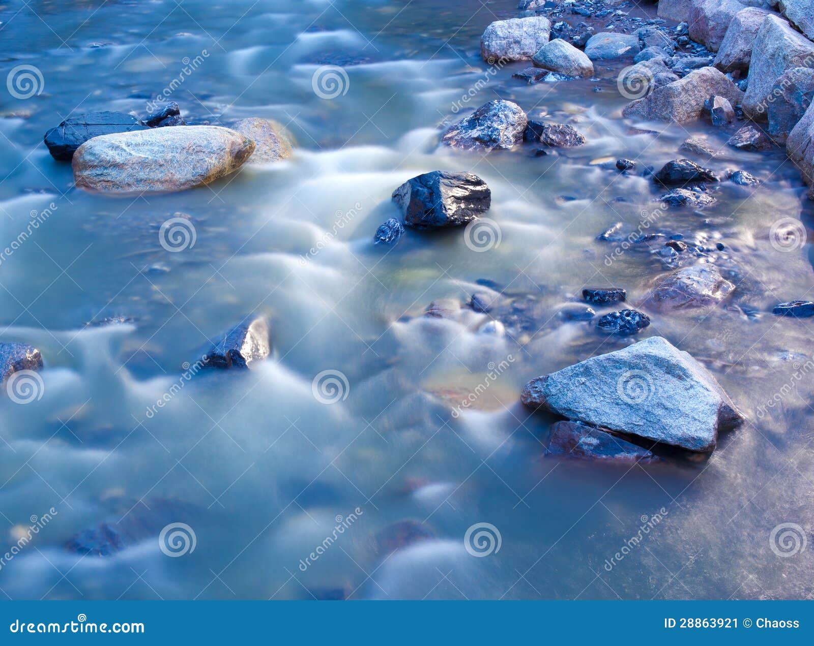 Stones in water stock image. Image of pebble, lake, stone - 28863921