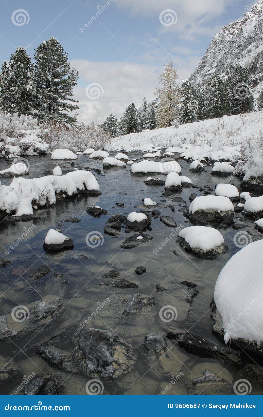 Stones in water. stock image. Image of green, water, tourist - 9606687