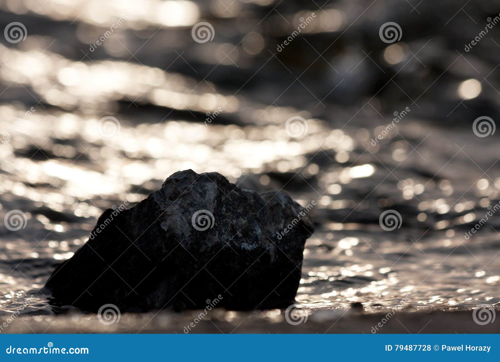 Stones, water and light 4 stock photo. Image of rocks - 79487728