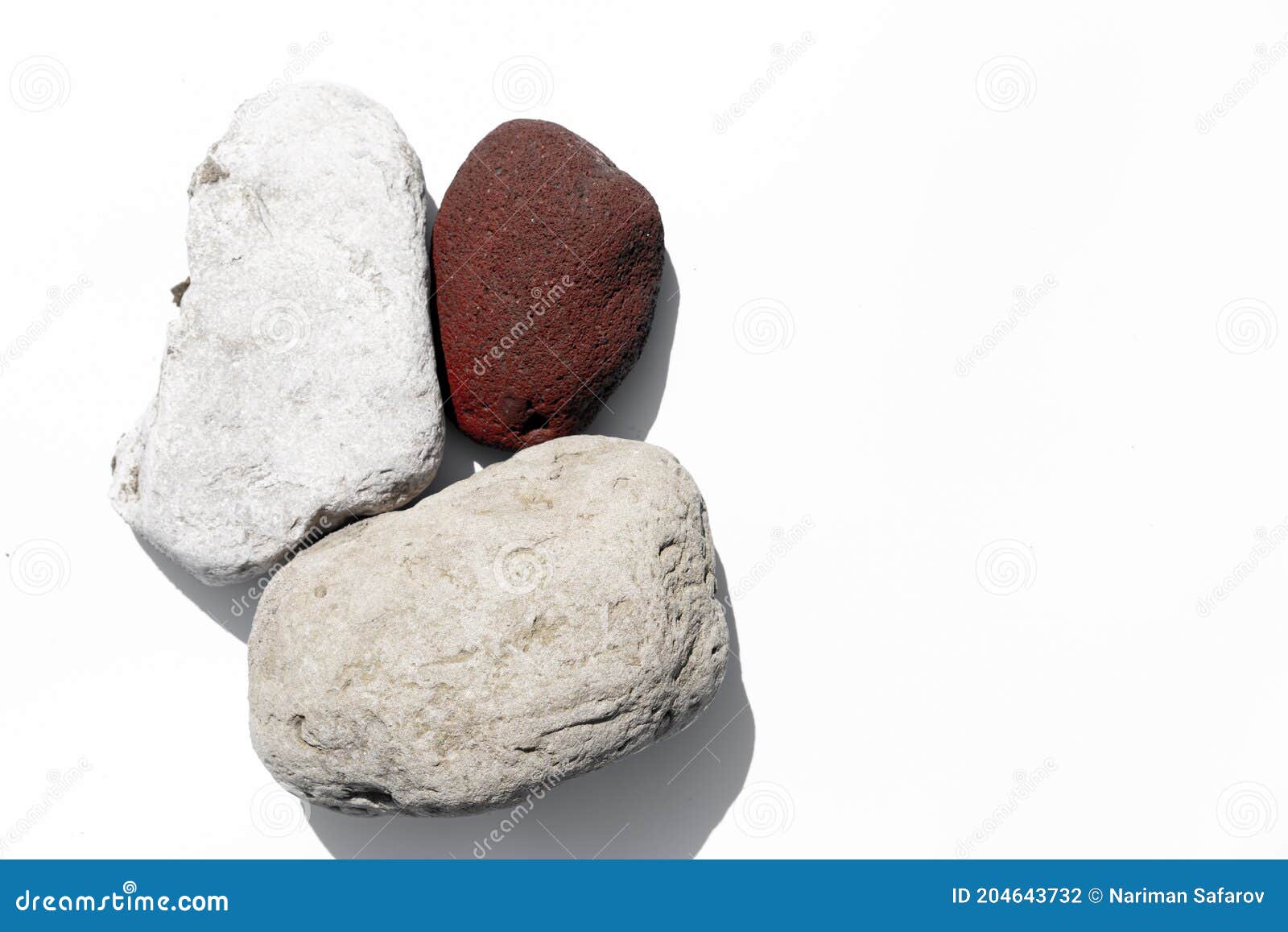 Stones on White Background As Texture Stock Photo - Image of background ...