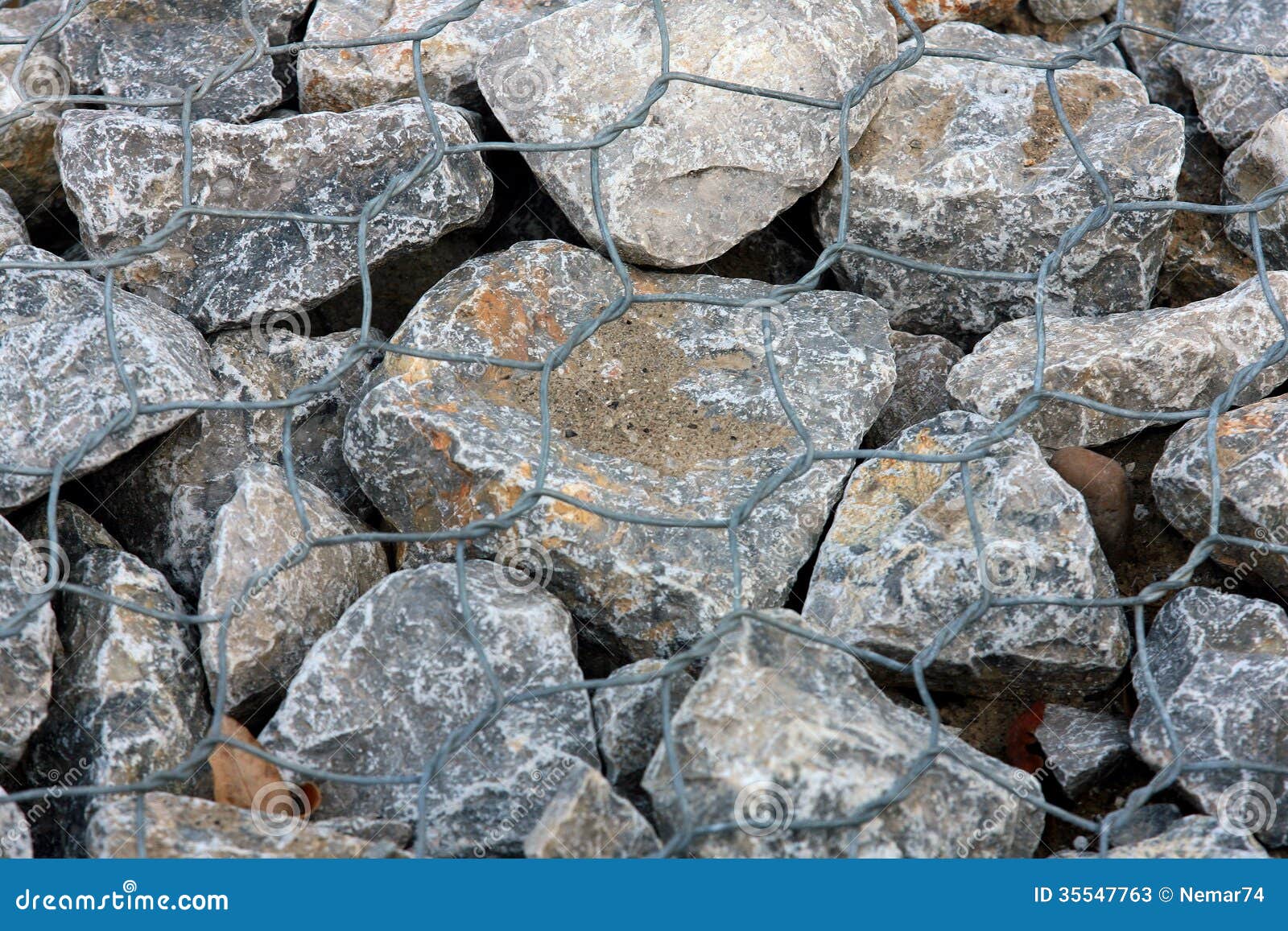 Stones in the wire stock image. Image of seamless, geology - 35547763