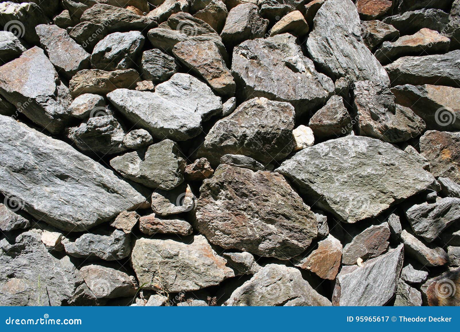Stonewall stock image. Image of rocks, wall, stonewall - 95965617