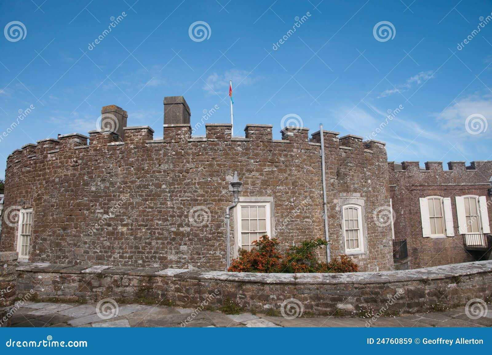 Stonework of the castle stock image. Image of bricks - 24760859