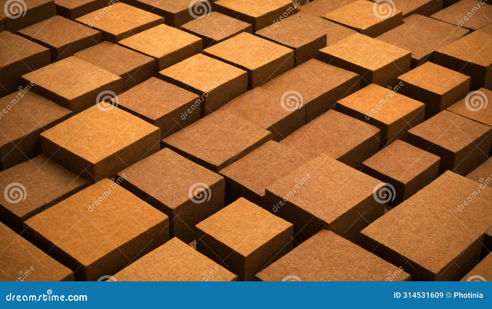 Stone Blocks, Building Material, Background. Stock Illustration ...