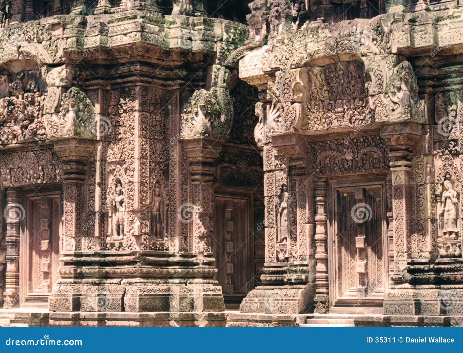 Stonework detail stock image. Image of architecture, temple - 35311