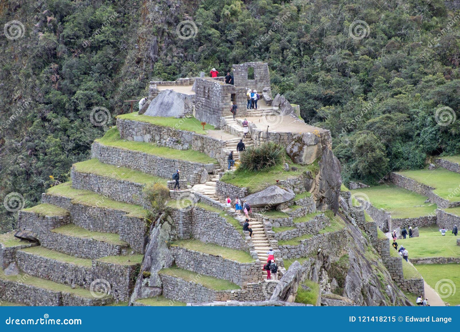 The Ancient Inca Ruins in Machu Picchu, Peru Editorial Image - Image of ...
