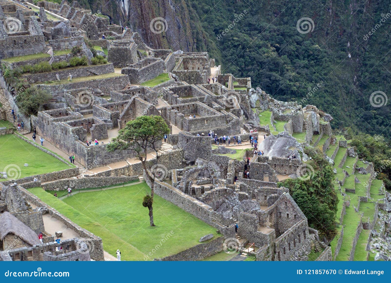 The Ancient Inca Ruins in Machu Picchu, Peru Editorial Image - Image of ...