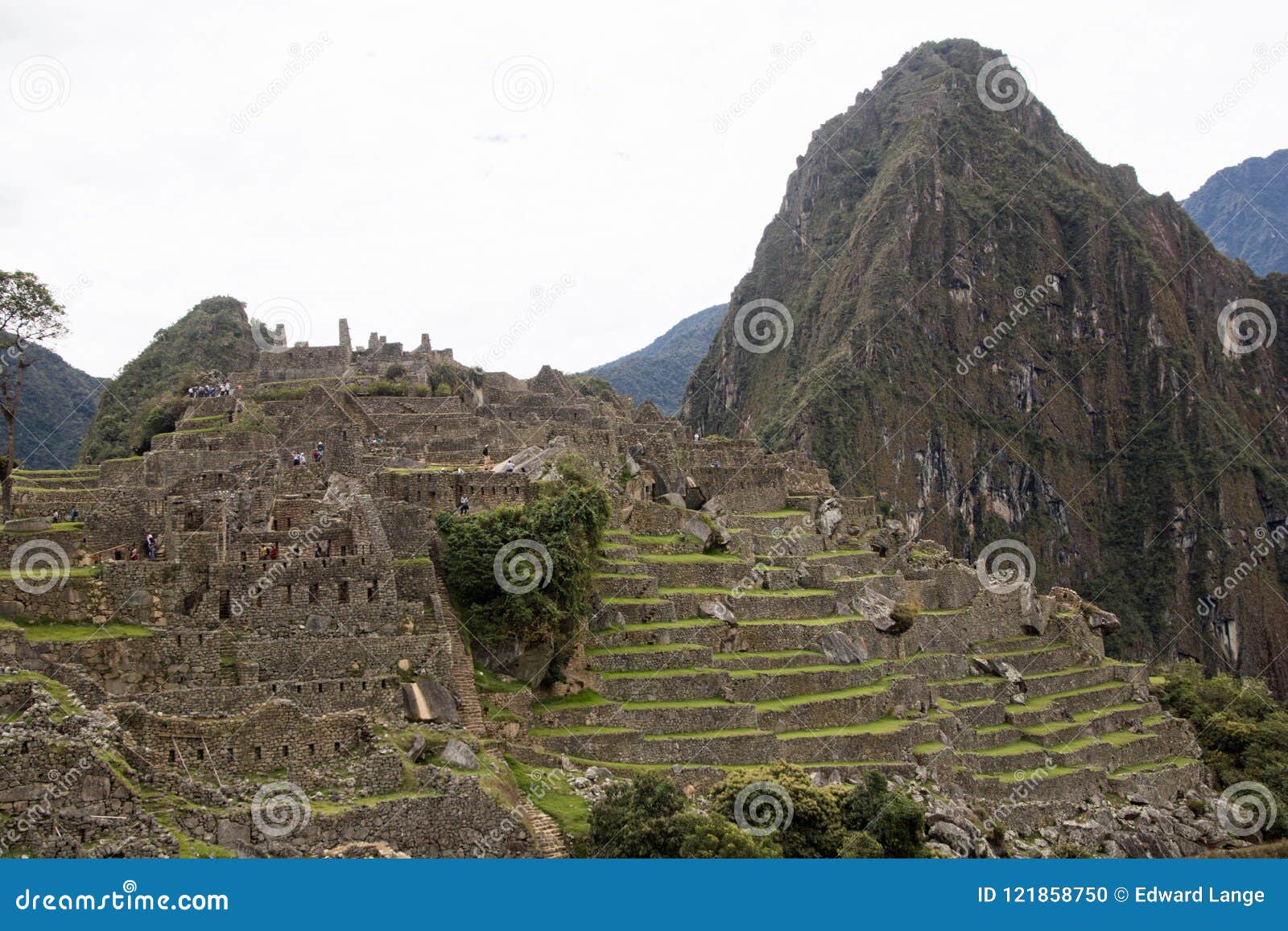 The Ancient Inca Ruins in Machu Picchu, Peru Editorial Image - Image of ...