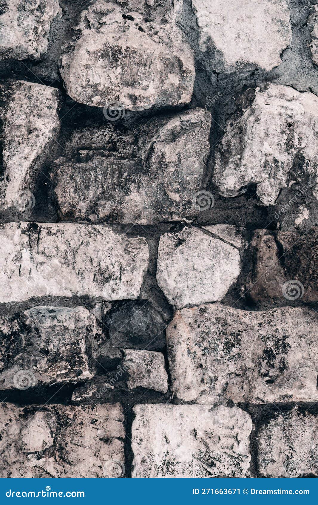 Stonework Wall for Background and Texture. Gray Rock Material Stock ...