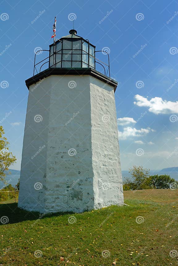 Stony Point lighthouse stock image. Image of safety, monument - 3926705