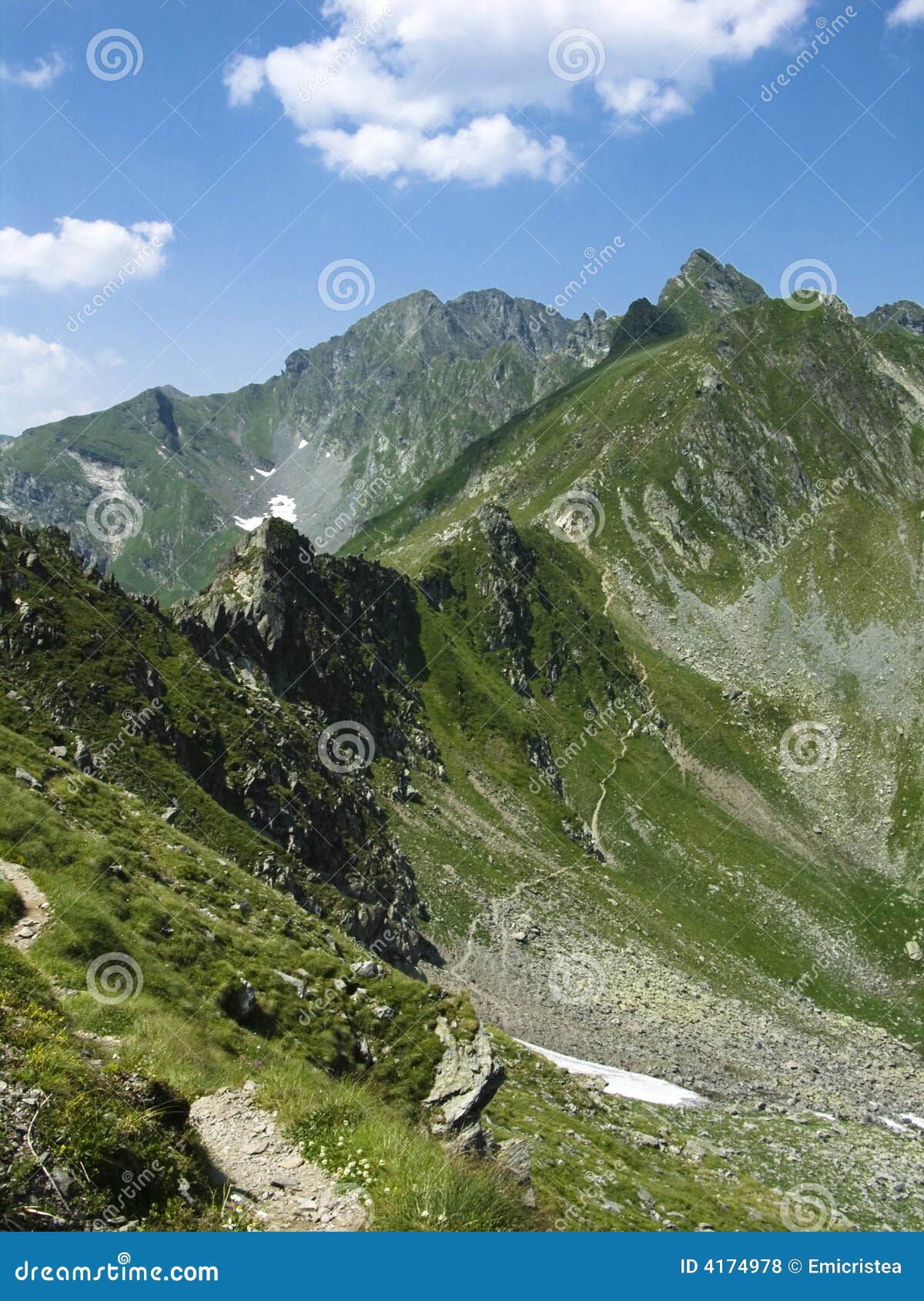 Stony ridge stock photo. Image of trekker, tourism, mountain - 4174978