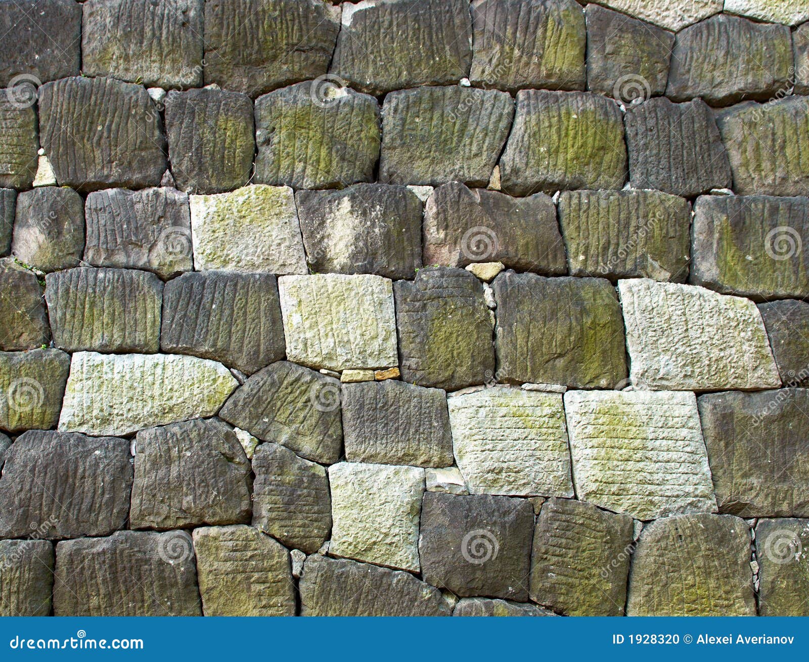 Stony wall stock photo. Image of granite, obsolete, level - 1928320