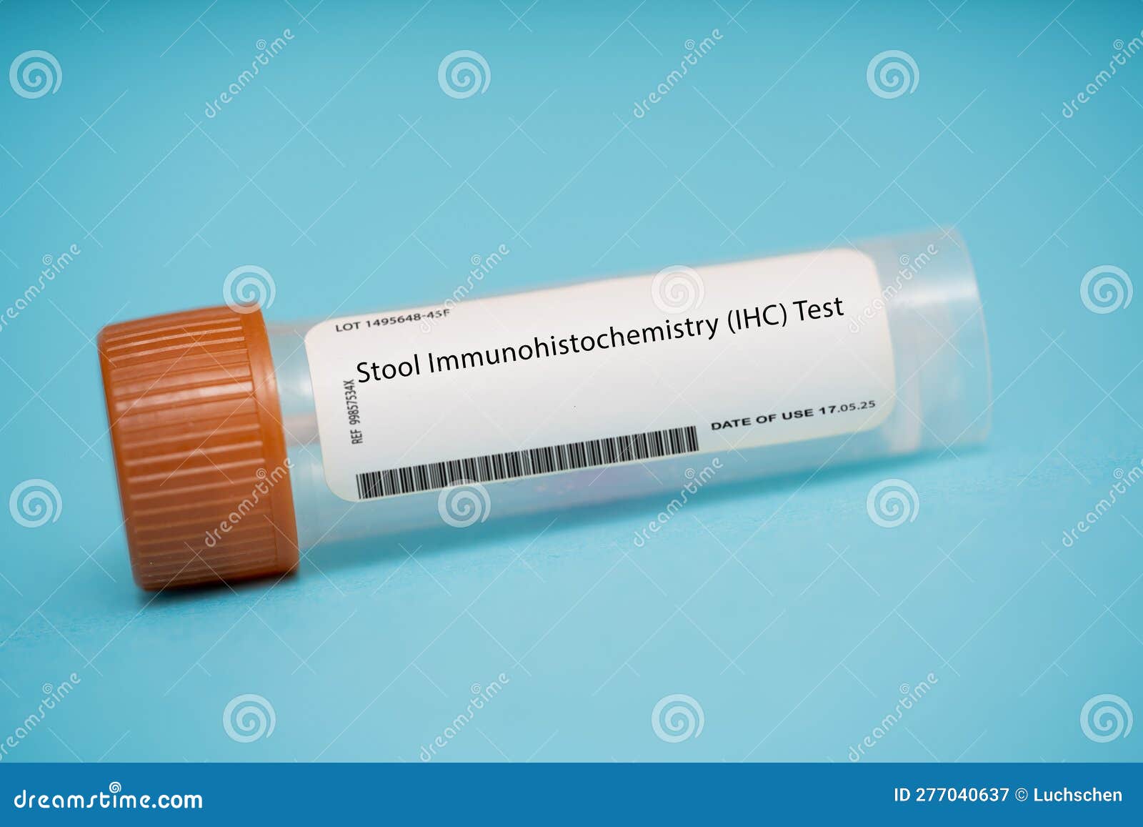 Stool Lactoferrin Test stock image. Image of lactoferrin - 277040637