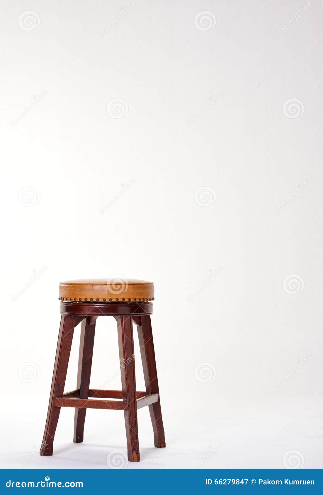 Stool on white background stock image. Image of design - 66279847