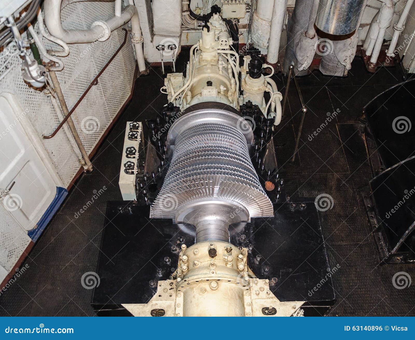 Stoomturbine Van Atoomicebreaker Redactionele Foto - Image of marine ...