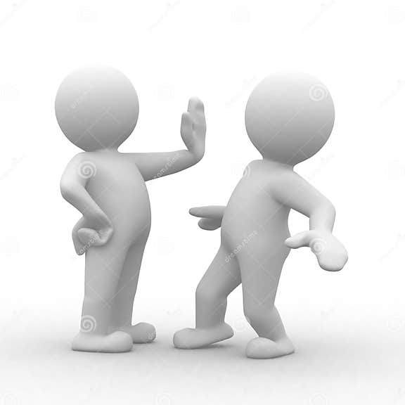 Stop it stock illustration. Illustration of anger, fear - 11595897