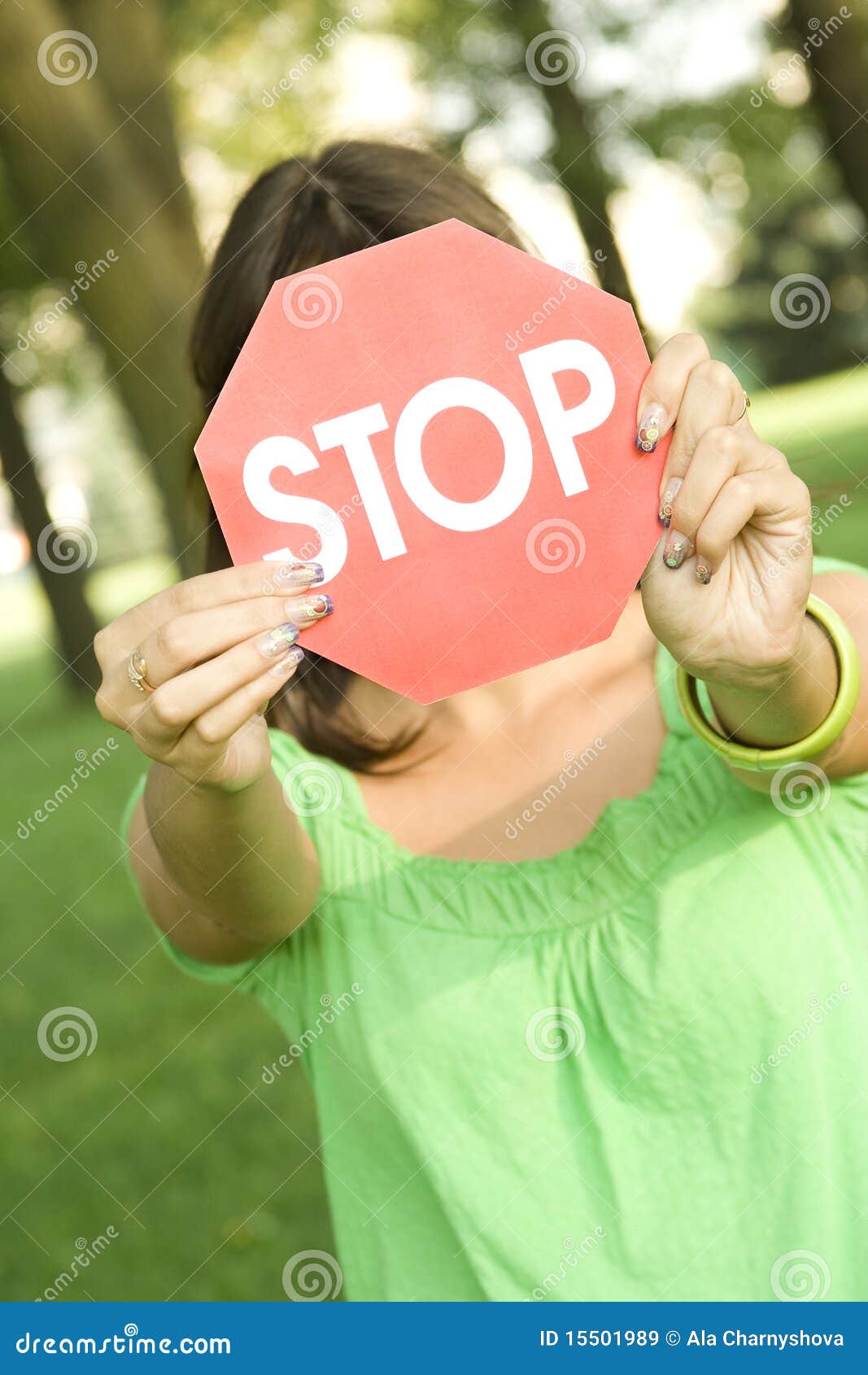 STOP stock image. Image of female, human, stop, business - 15501989