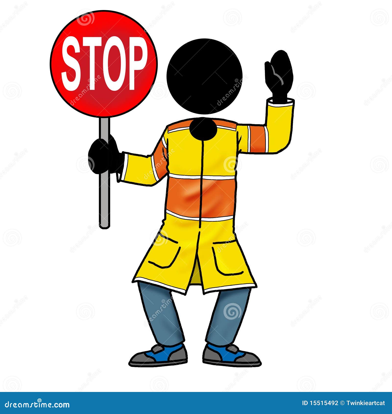 Stop stock illustration. Illustration of icon, sign, stop - 15515492