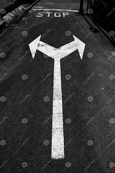 STOP stock image. Image of right, choose, turn, guides - 1627623