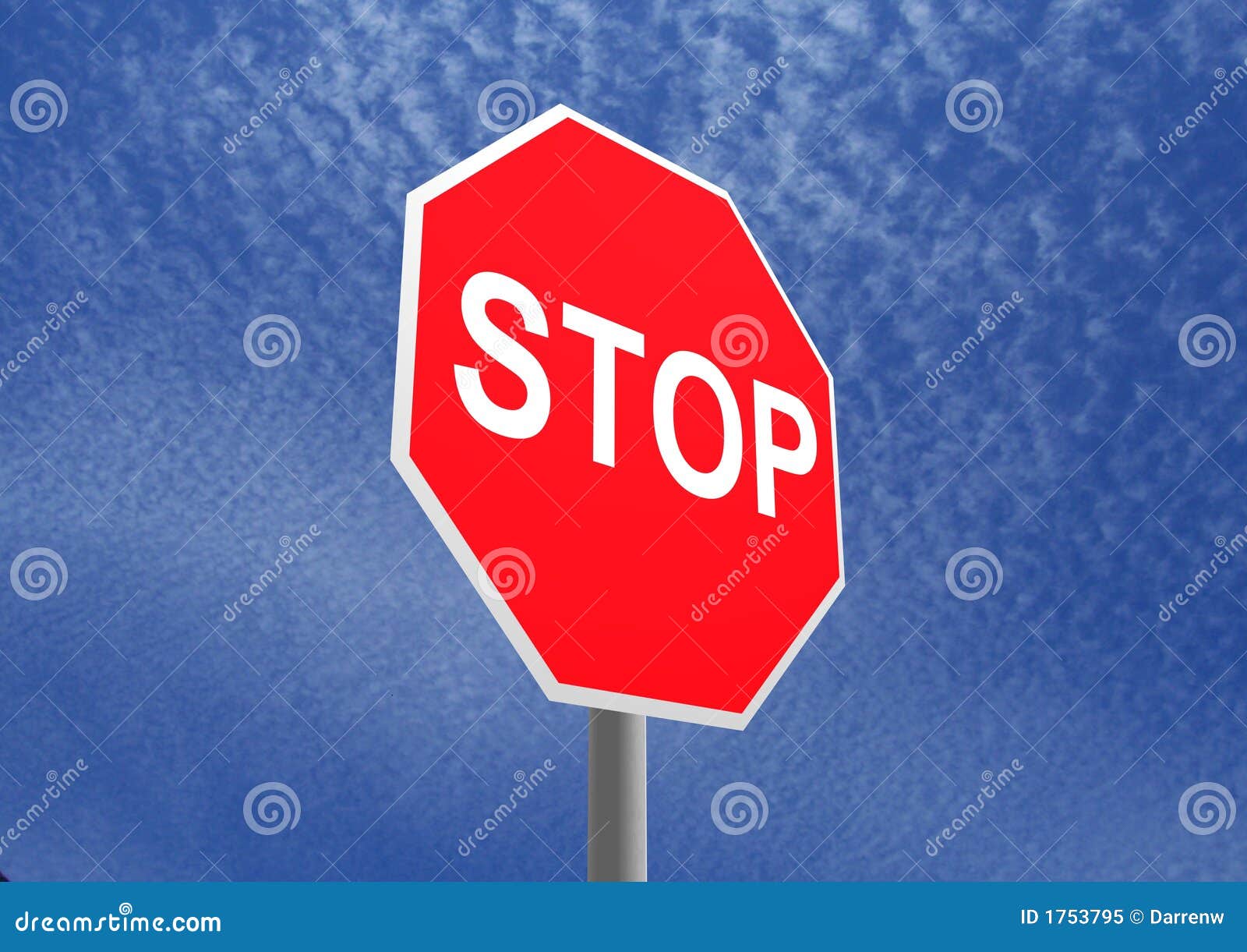 Stop stock image. Image of graphic, highway, display, message - 1753795