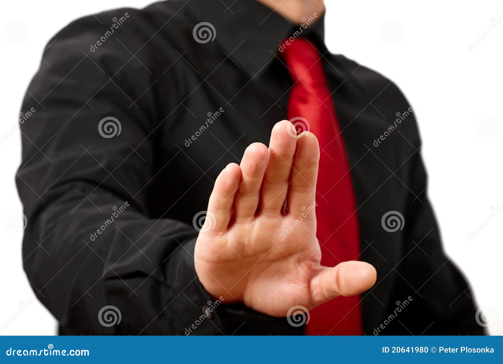 173 Business Man Saying Stop Stock Photos - Free & Royalty-Free Stock ...