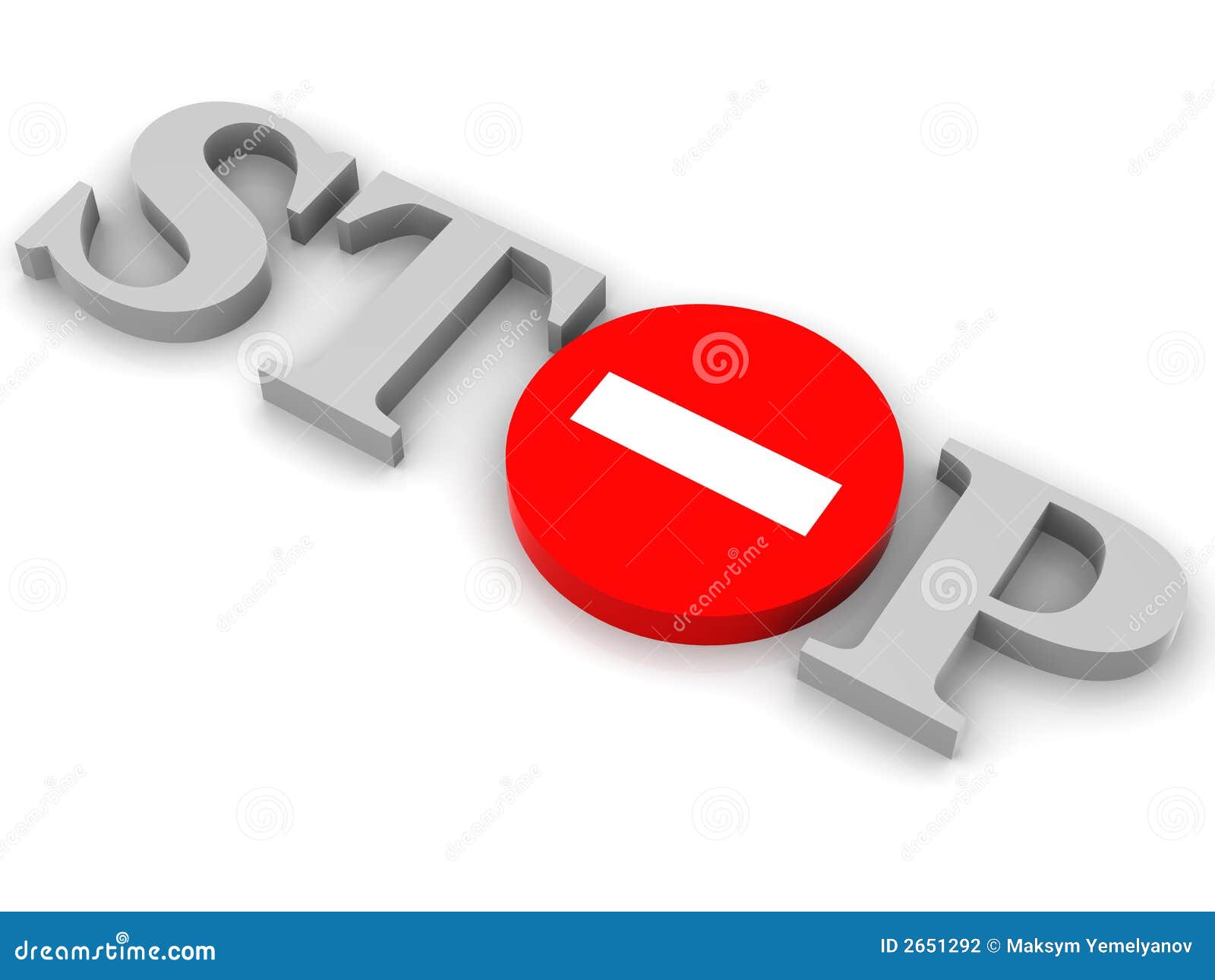 Stop stock illustration. Illustration of road, business - 2651292