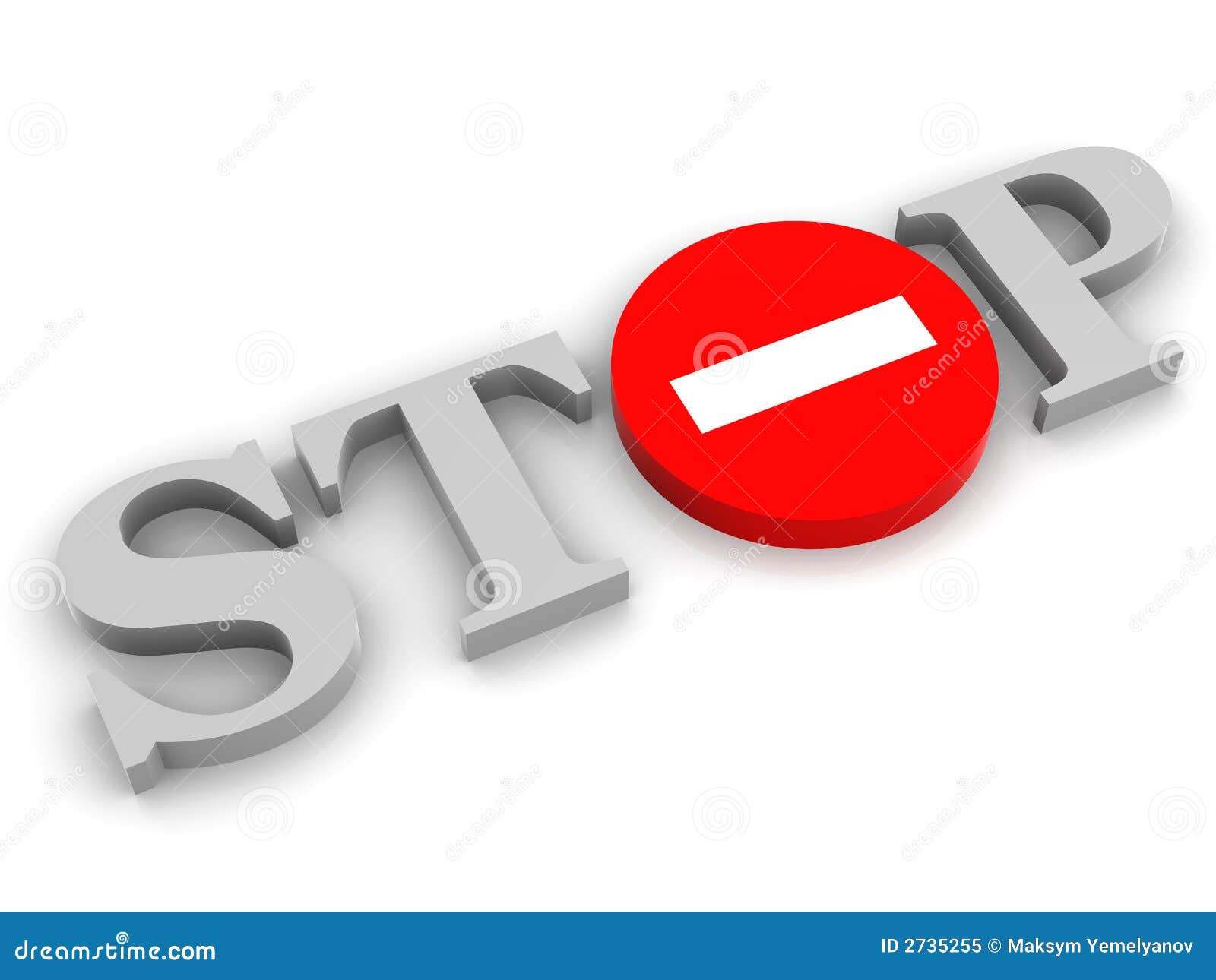 Stop stock illustration. Illustration of text, rescriction - 2735255