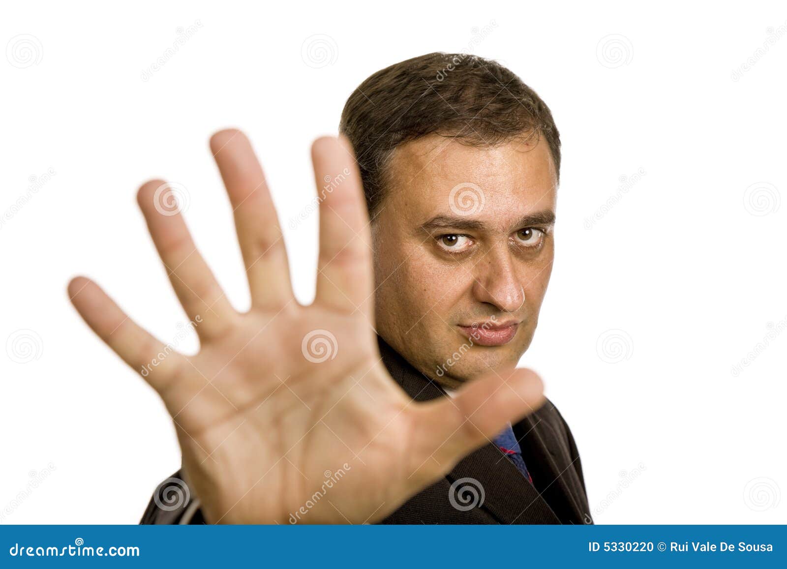 Stop stock photo. Image of control, alone, executive, adult - 5330220