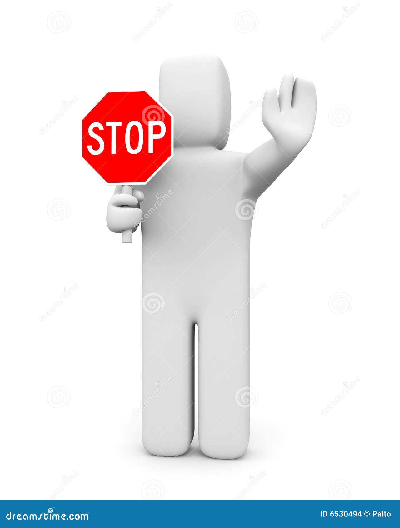 Stop stock illustration. Illustration of repairman, danger - 6530494