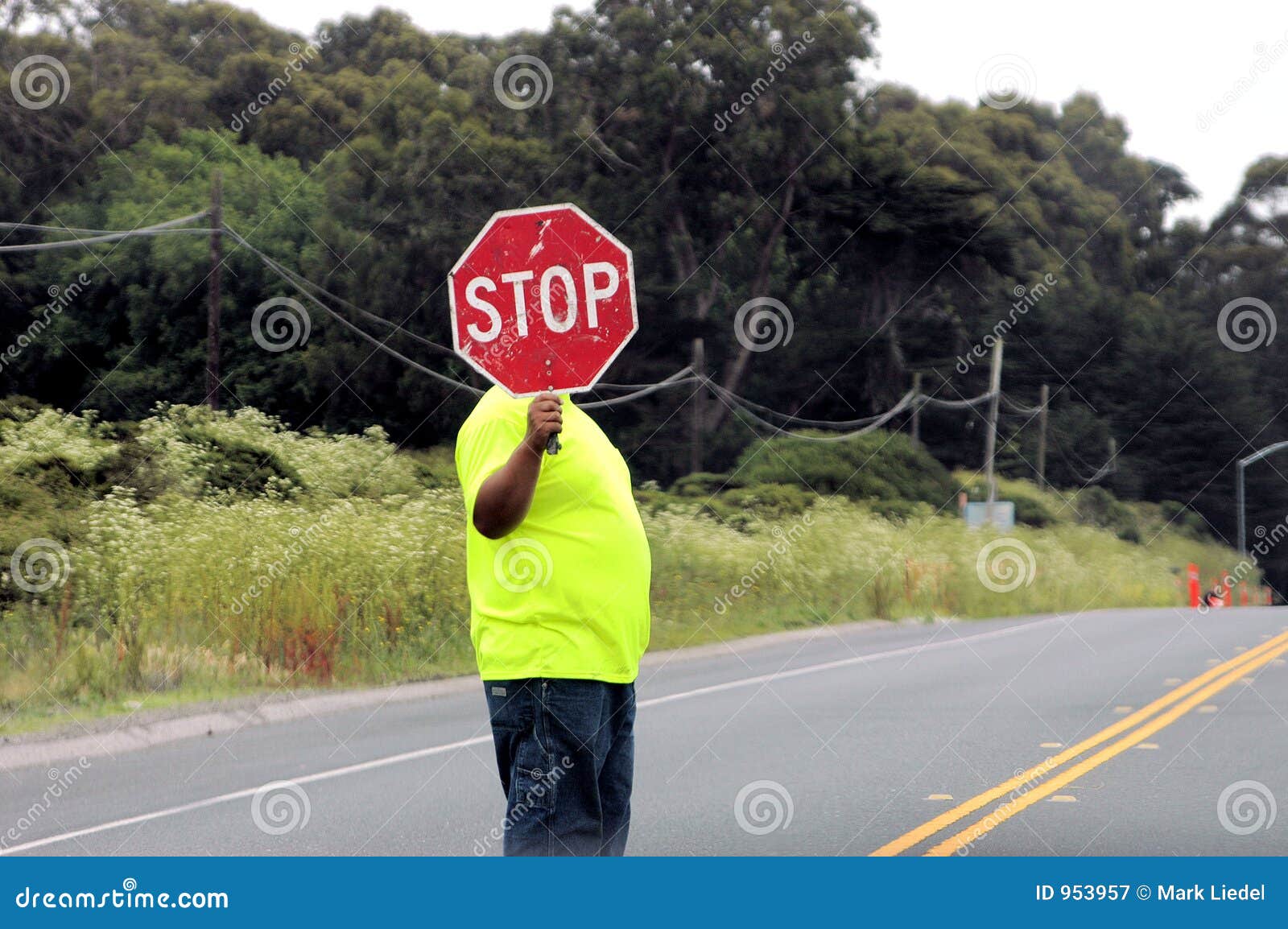 STOP! stock image. Image of yeild, authority, detour, civil - 953957