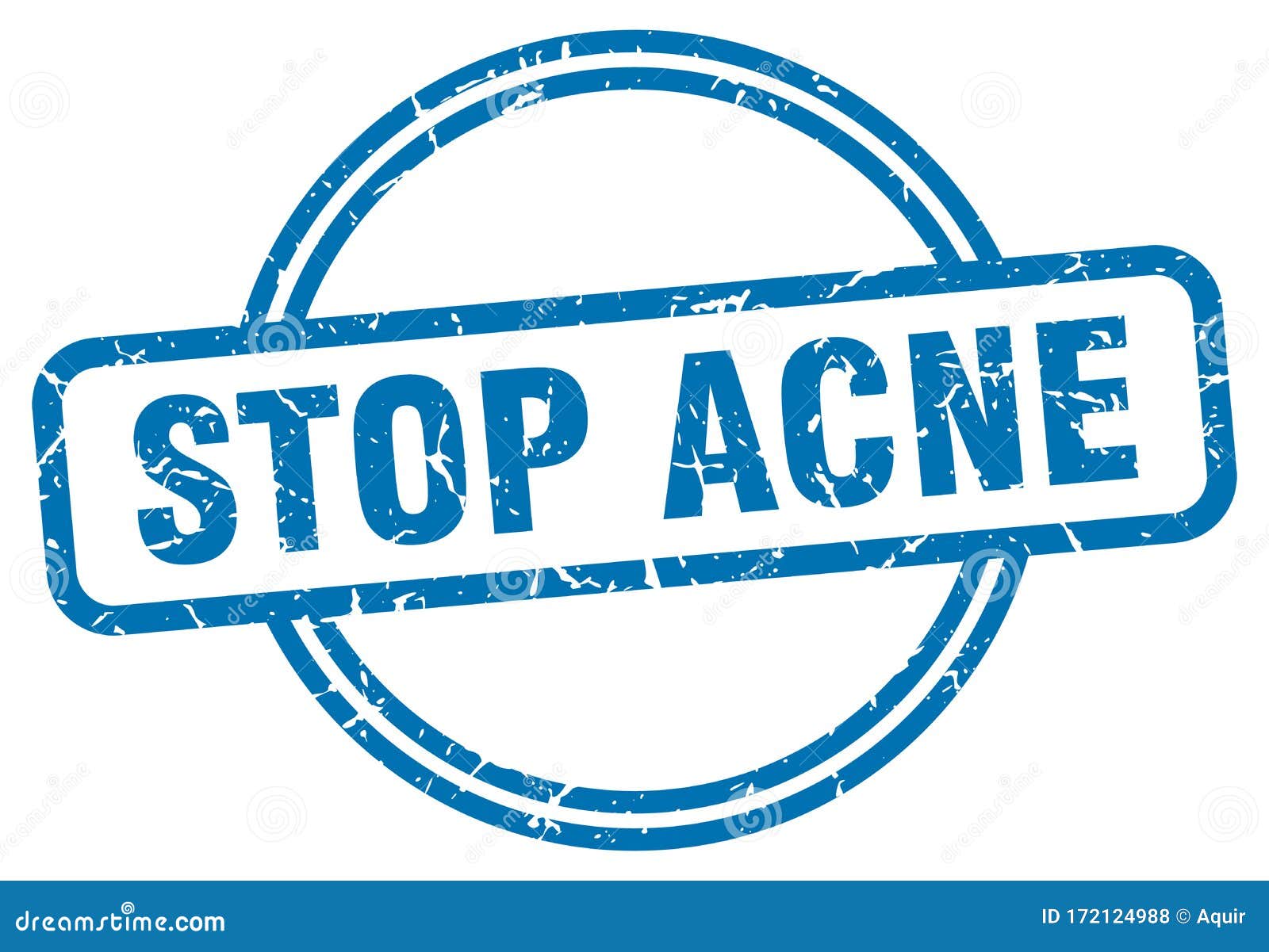 Stop Acne Stamp. Stop Acne Round Grunge Sign Stock Vector ...