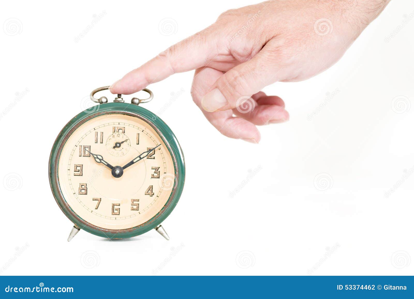 Stop Alarm Clock stock photo. Image of clock, night, adult - 53374462