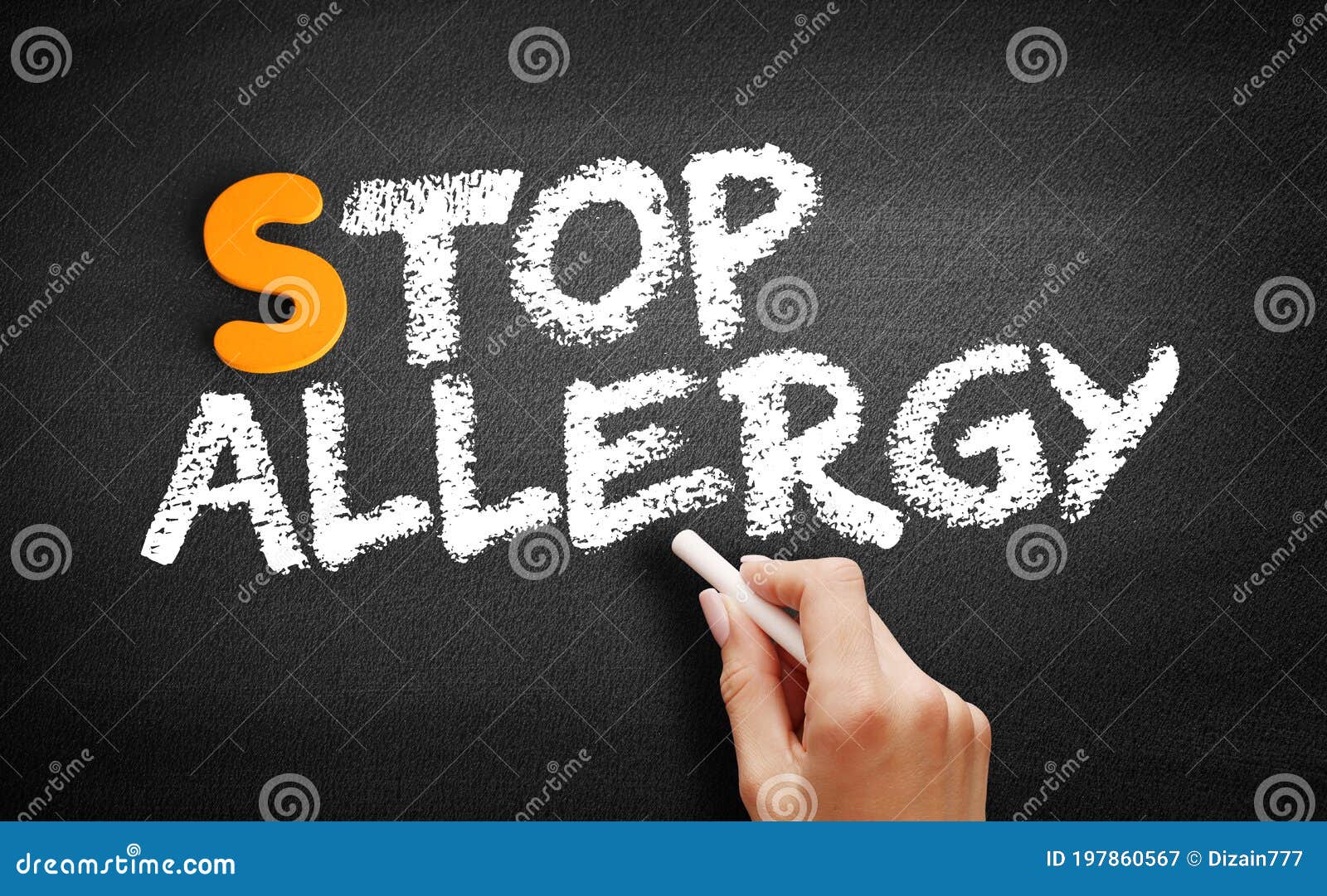 Stop Allergy Traffic Sign On Blue Sky Stock Photography | CartoonDealer ...