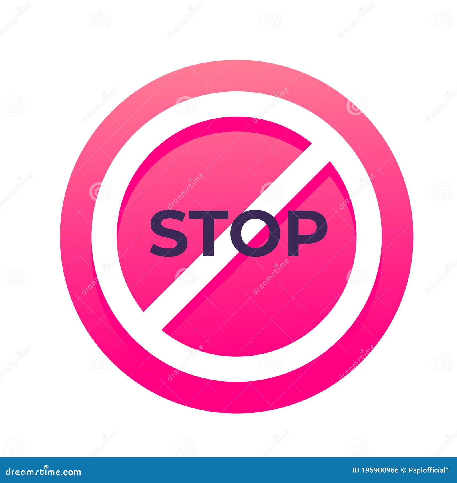 Stop Badge and Icon Design Vector Objects Illustrations Stock Vector ...