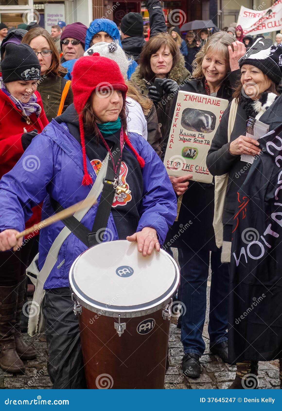 Stop the Badger Cull Protest March Editorial Photography - Image of ...