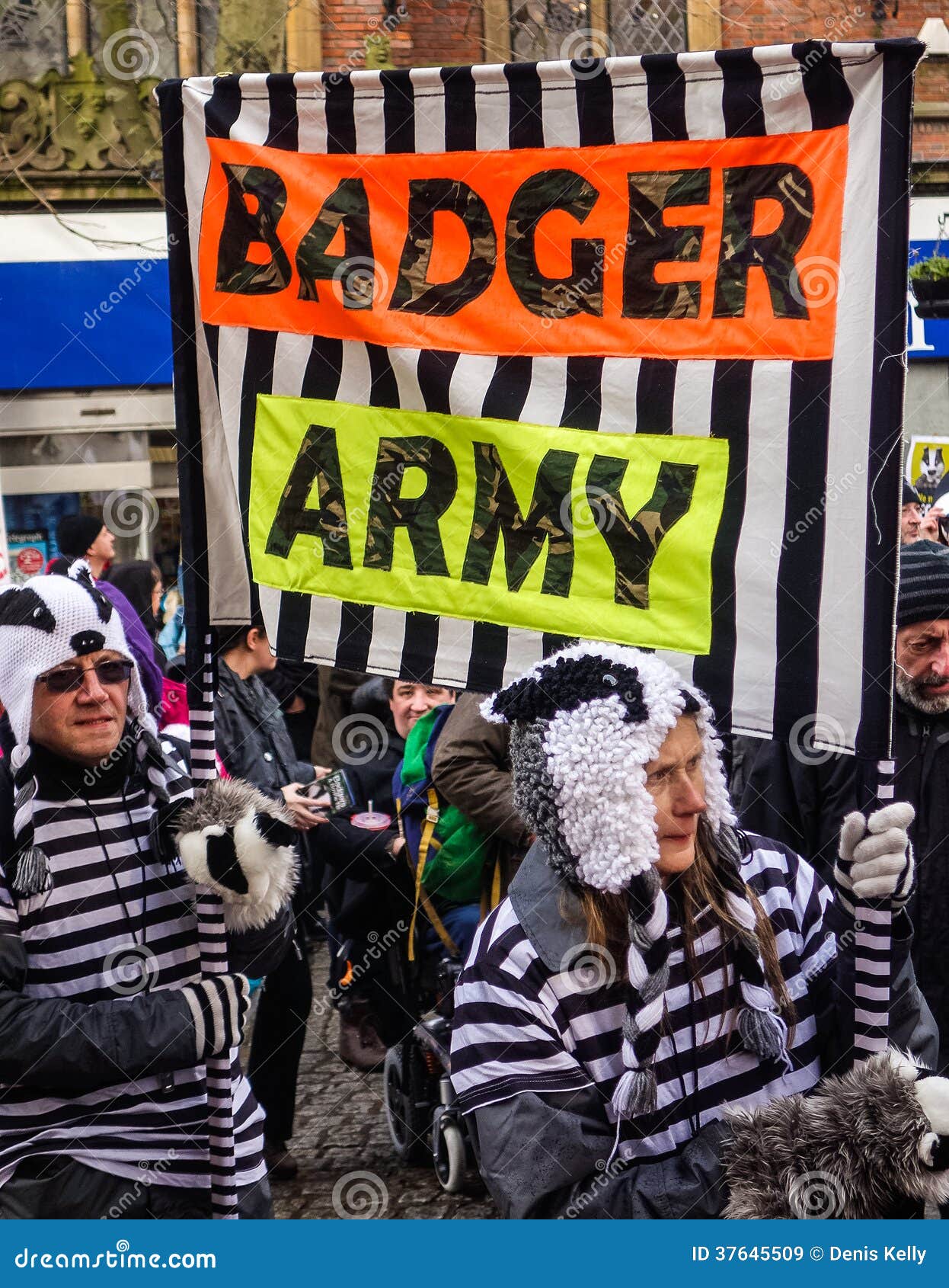 Stop the Badger Cull Protest March Editorial Stock Image - Image of ...