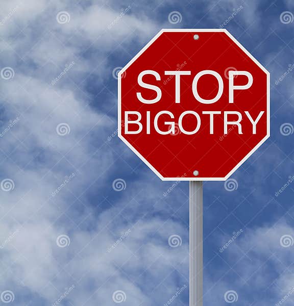 Stop Bigotry stock image. Image of prevention, prejudice - 30354521