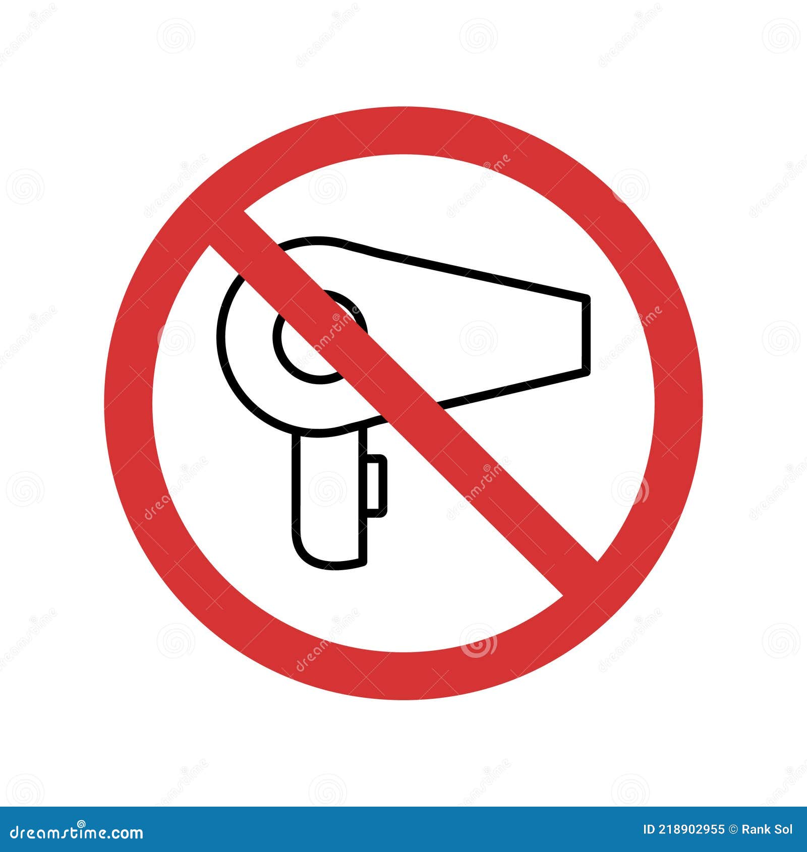 Stop Blower Isolated Vector Icon Which Can Easily Modify or Edit Stock ...