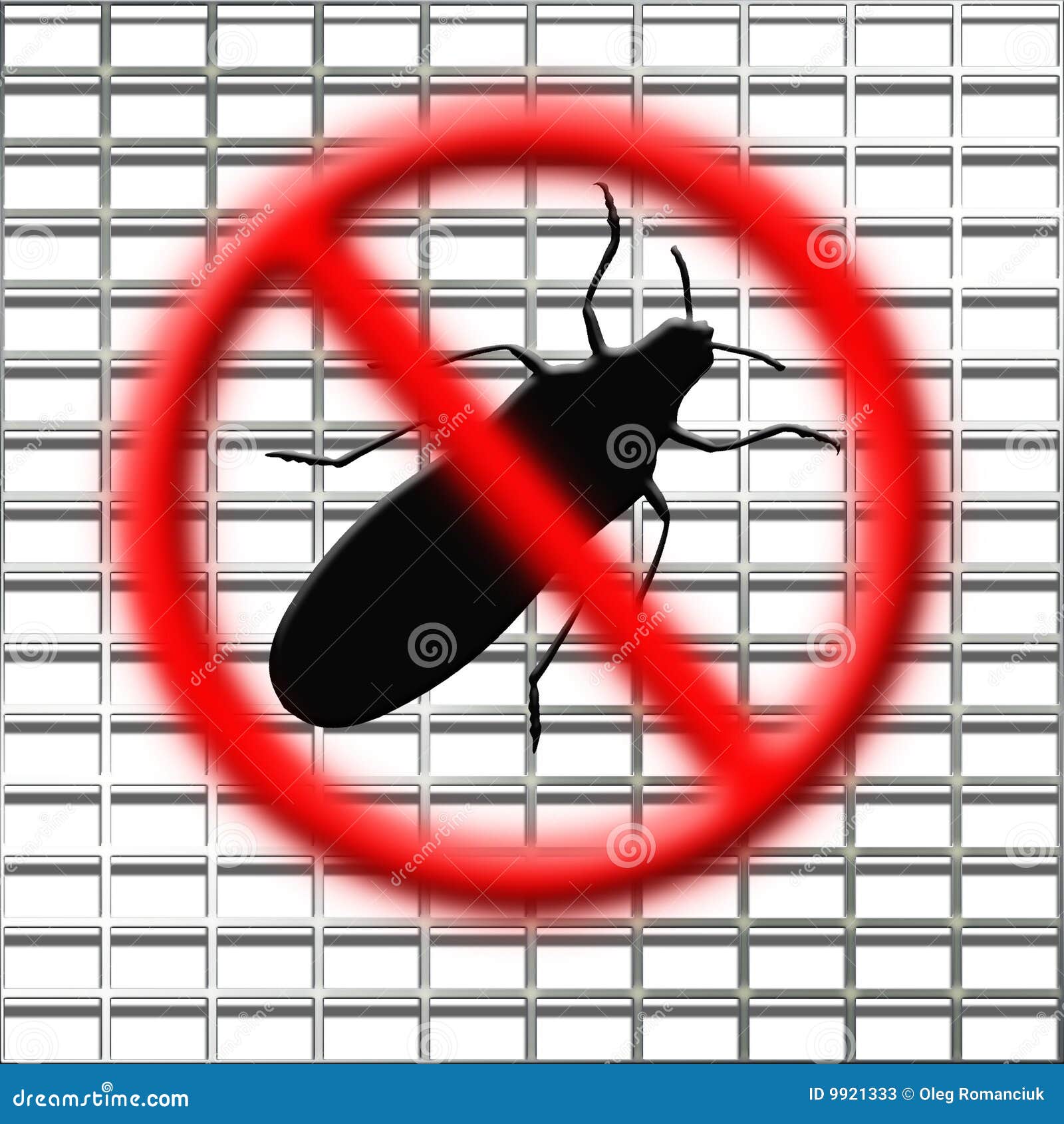 Stop bugs stock illustration. Illustration of flying, poisonous - 9921333