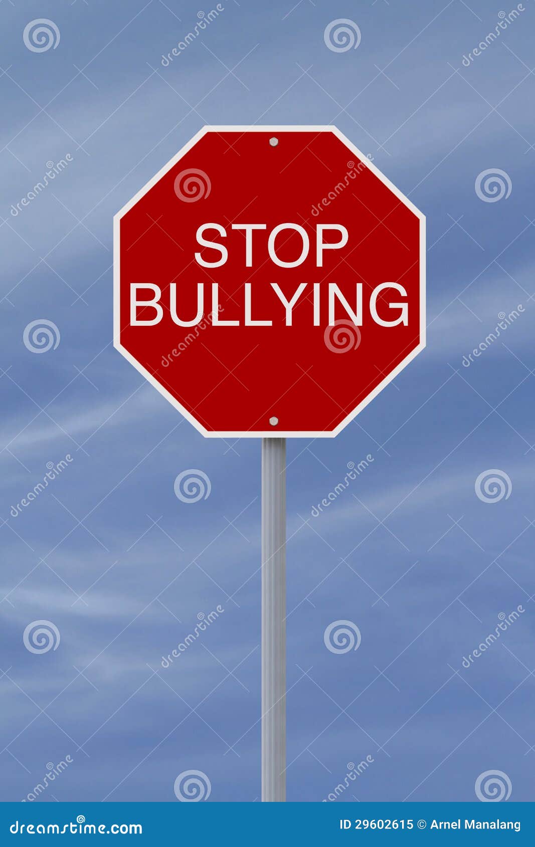 Stop Bullying stock image. Image of blue, social, road - 29602615