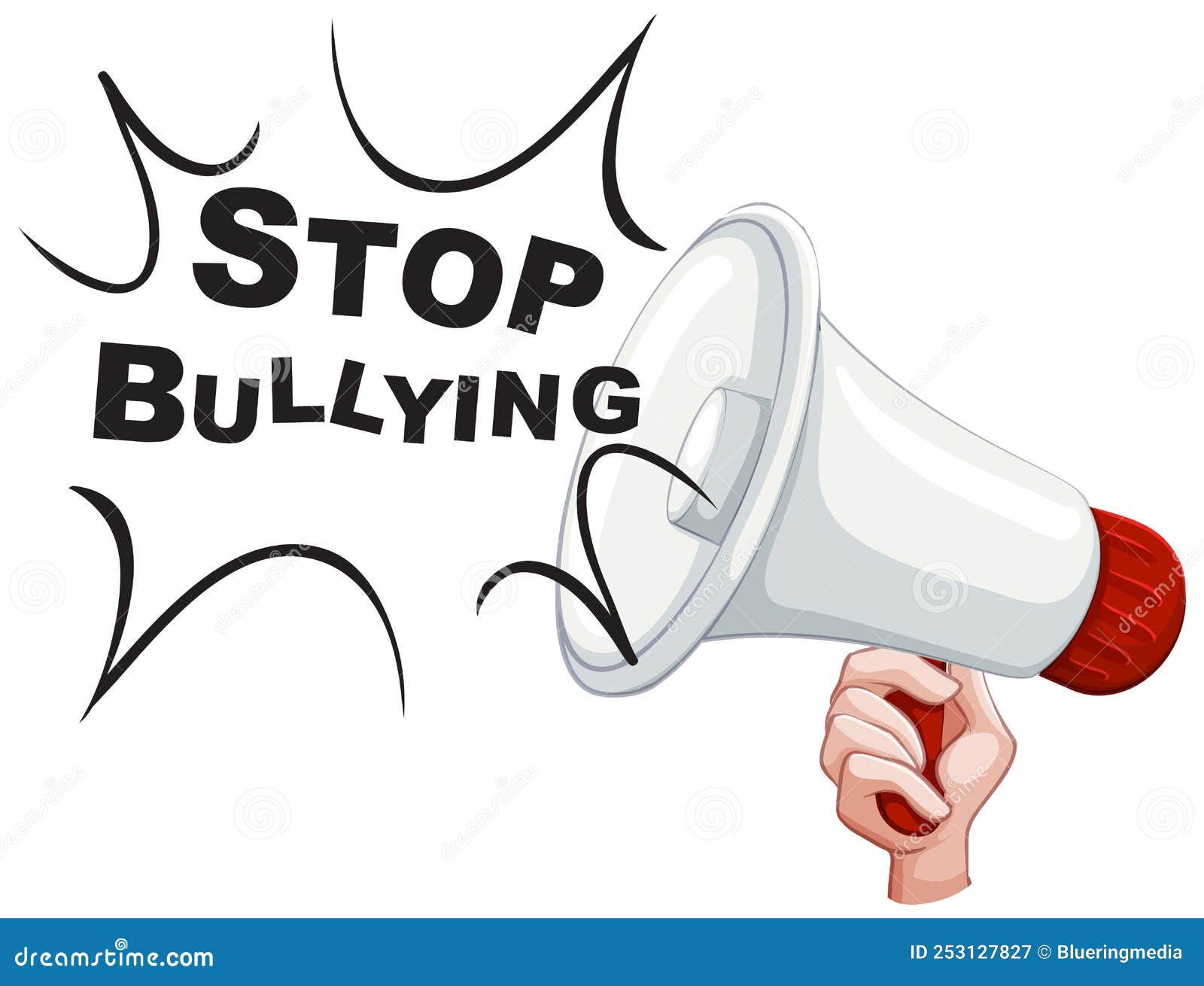 Stop Bullying Concept Vector Stock Vector Illustration Of Icon