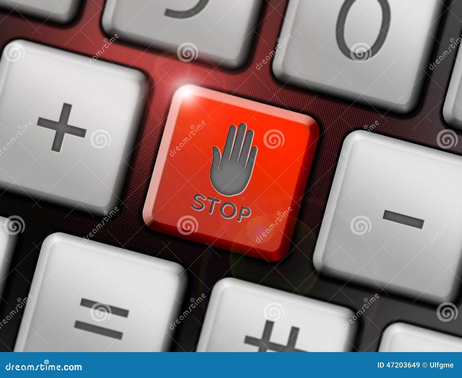 Stop button stock illustration. Illustration of control - 47203649
