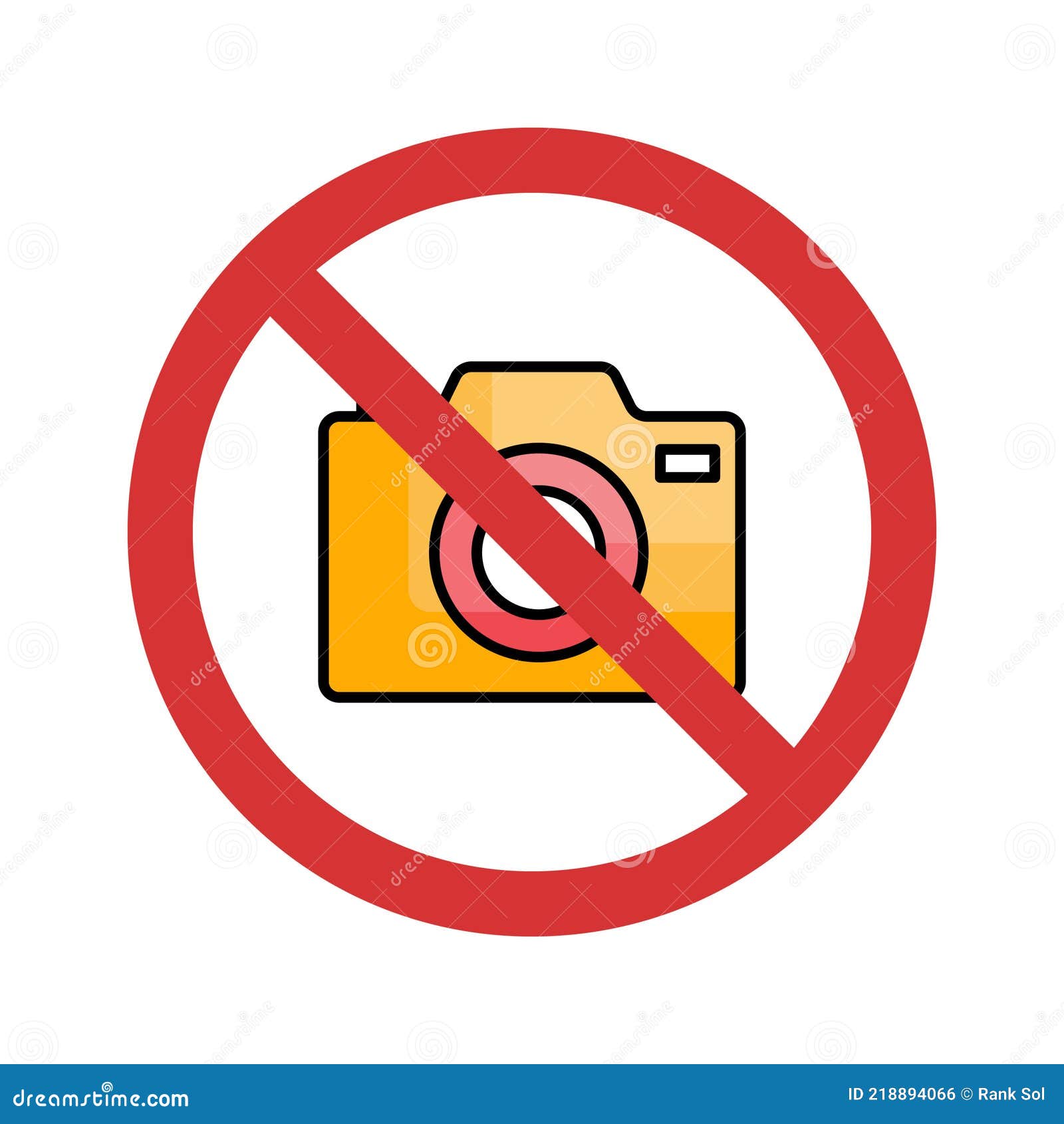 Stop Camera Isolated Vector Icon Which Can Easily Modify or Edit Stock ...