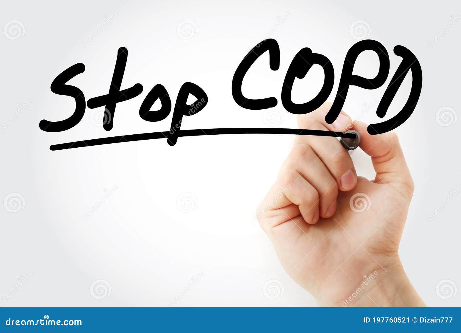 Stop COPD Text With Marker Royalty-Free Stock Photography ...